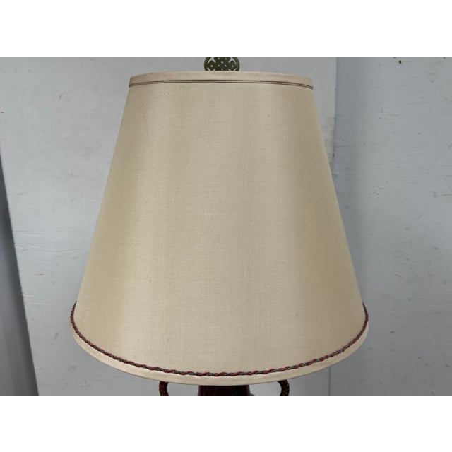 Vintage Leonard R. Foss Chinoiserie Style Table Lamp | Chairish