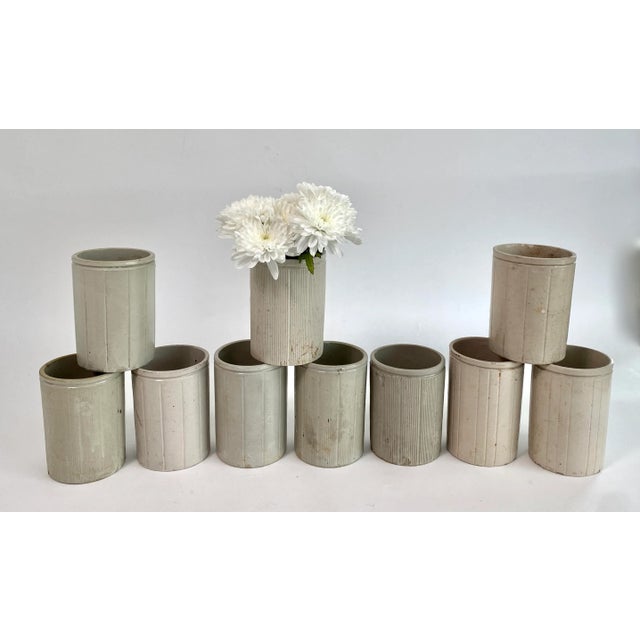 Antique English Marmalade Stoneware Jars | Chairish