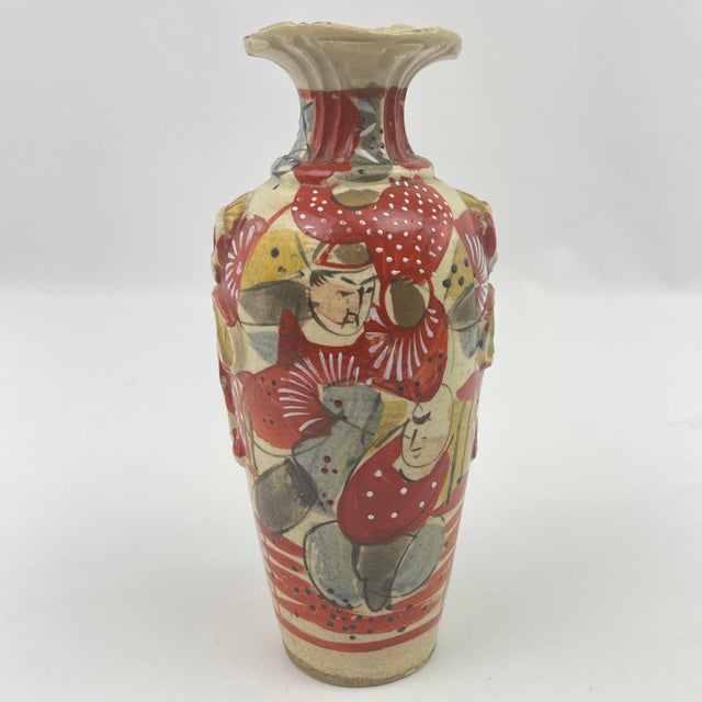 Late 19th Century Japanese Meiji Period Satsuma Pottery Hand Painted ...