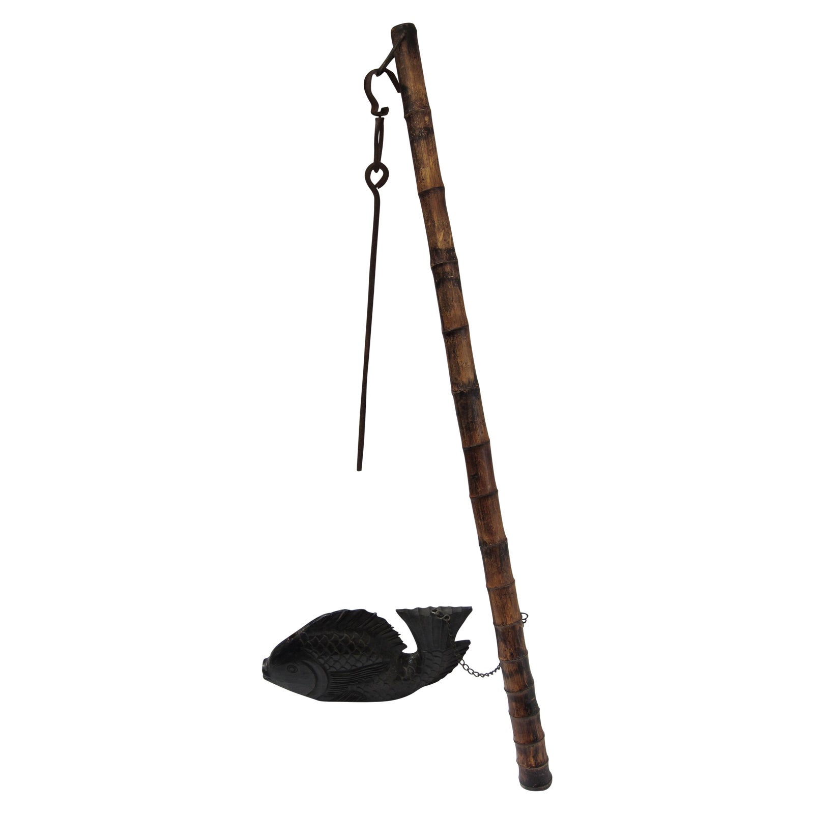 Antique Japanese Kettle Hook | Chairish