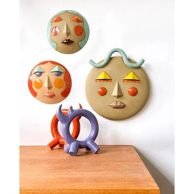 "Love Child" Ceramic Wall Sculpture by Keavy Murphree | Chairish
