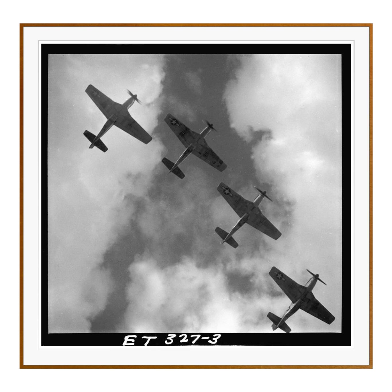 Mustangs in Flight 1945 by Toni Frissell Framed | Chairish