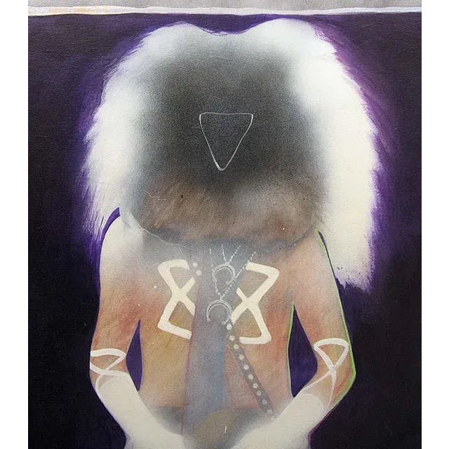 Late 20th Century "Tobadzischini" Figurative Acrylic Painting on Canvas ...