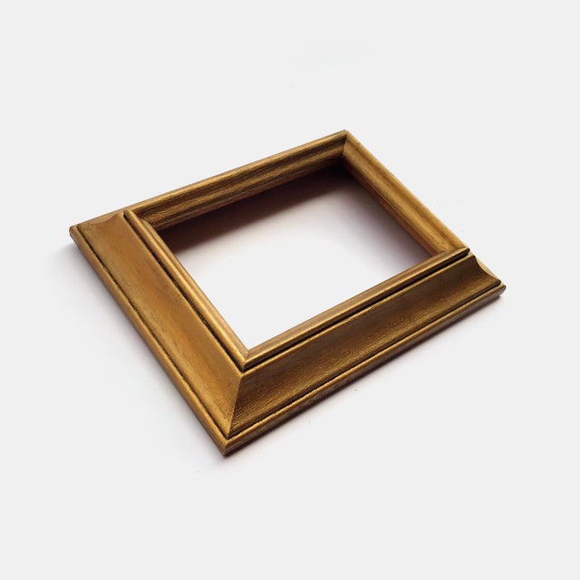 Small Vintage Gold Frame | Chairish