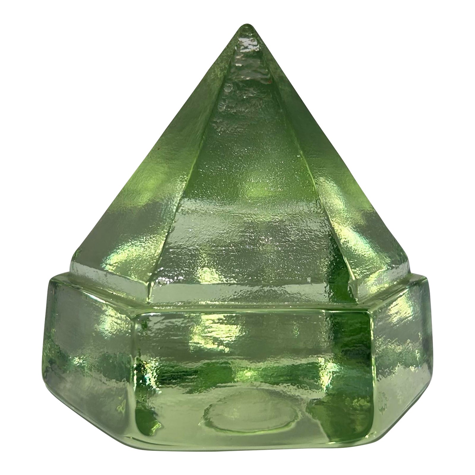 Early 19th Century Glass Ship Deck Prism | Chairish