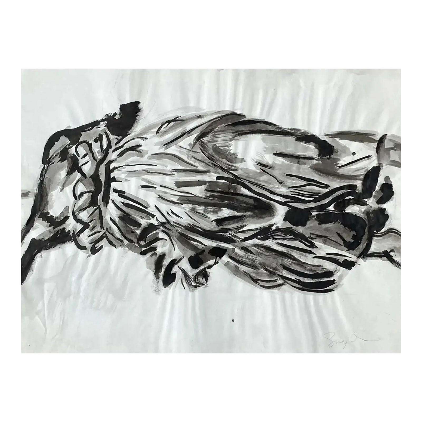 1970s Richard Snyder Abstract Painting | Chairish