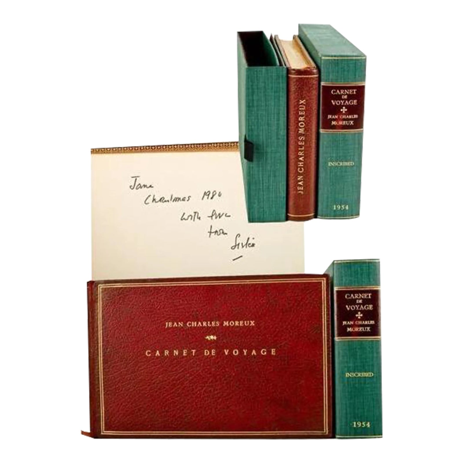 "Carnet De Voyage" 1954 Moreux Jean-Charles (Inscribed by Sister Parish ...