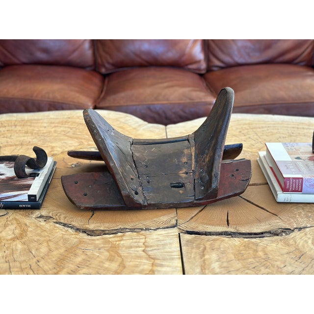 1900s Tibetan Primitive Horse Saddle | Chairish