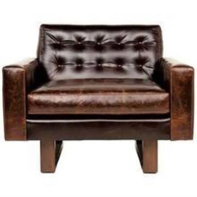 DesignXQ Barracuda Cognac Lounge Chair | Chairish