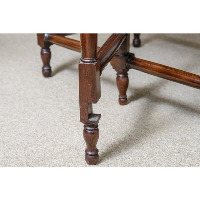 Antique English Mahogany Spider Leg Table | Chairish