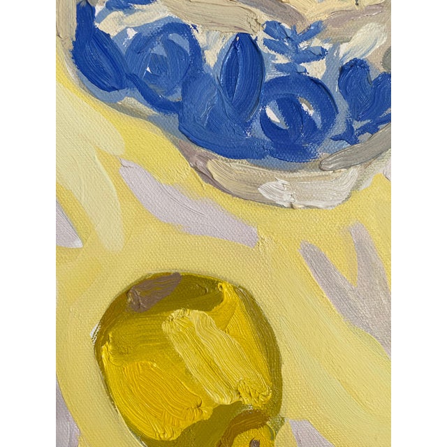 "Strawberries and Cream" Expressionist Still Life Oil Painting by Molly ...