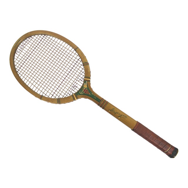 Vintage Slazenger Tennis Racket for Designer Decorating Wood Racquet ...