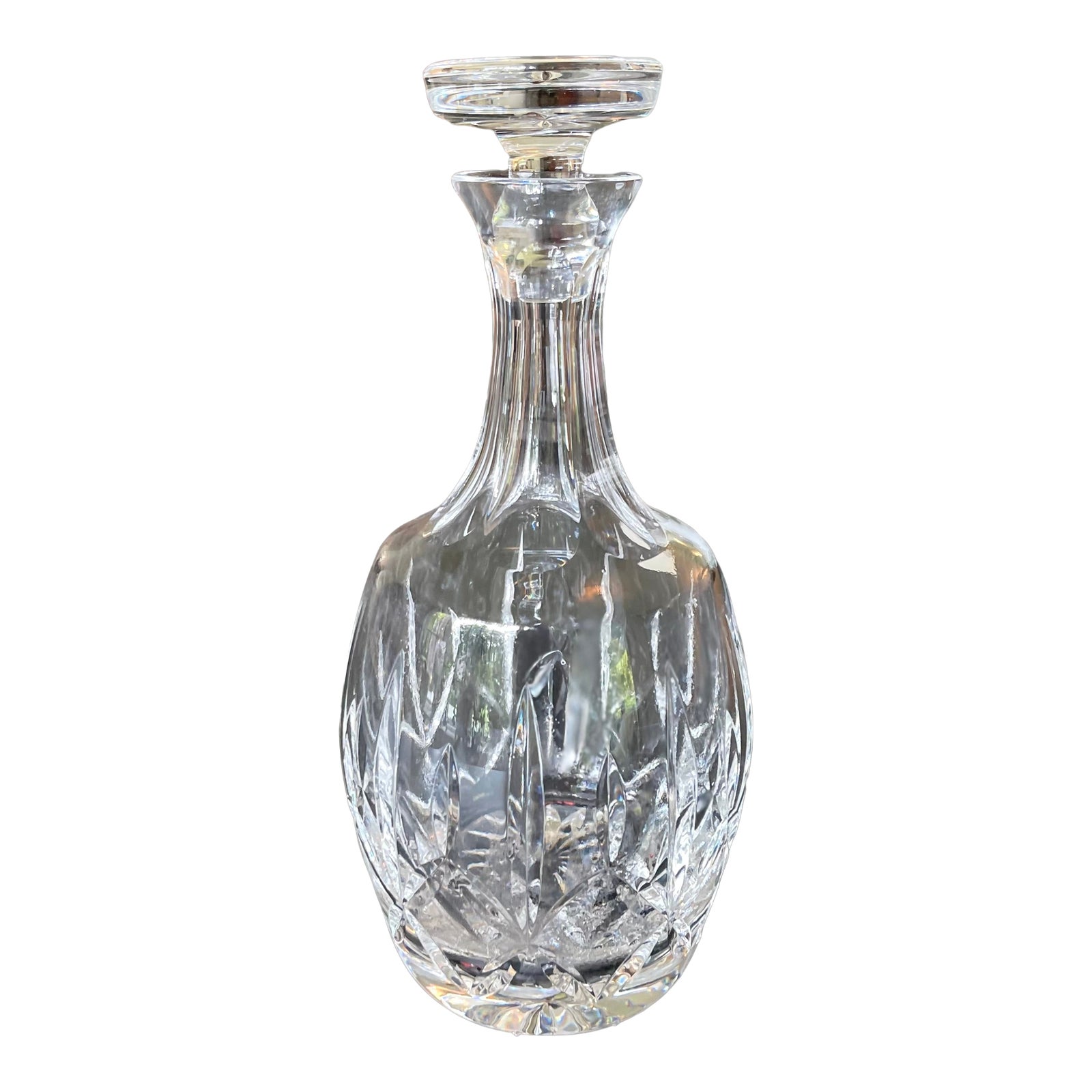 Vintage Atlantis Crystal Spirits Decanter | Chairish