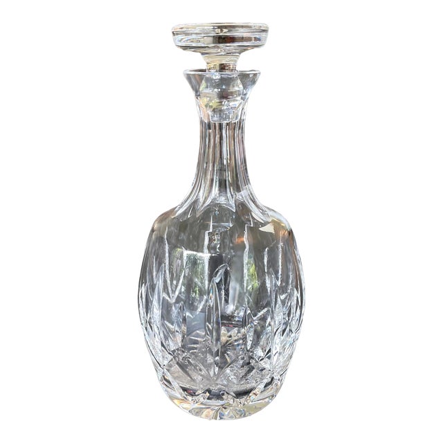 Vintage Atlantis Crystal Spirits Decanter | Chairish