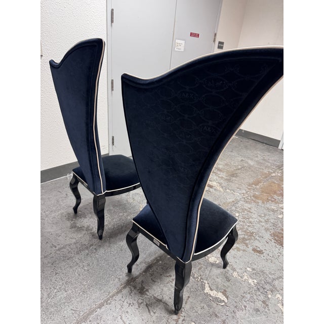 V I G Furniture Armani Xavira Sovereign Dinig Chairs, a Pair | Chairish