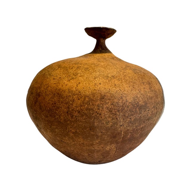 Studio Pottery Weed Pot Mid Century | Chairish