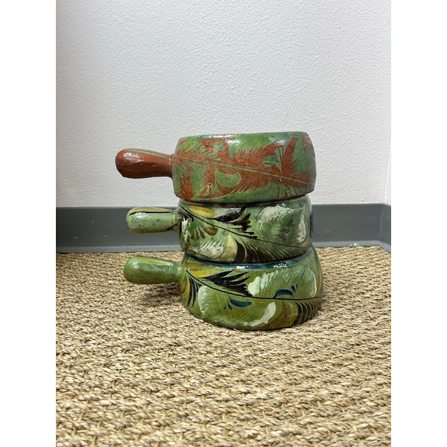 1990s 3 Mexican Pottery Bowls - 3 Pieces | Chairish