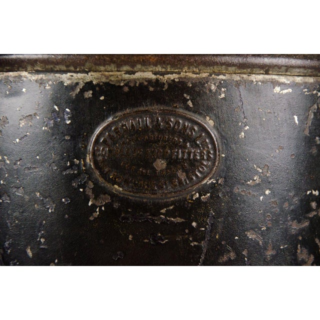 19th C. Chinoiserie Style English Tole Tea Canister by Parnall & Sons ...