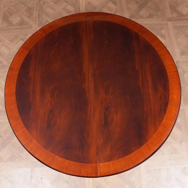 Traditional Round Dining Table | Chairish