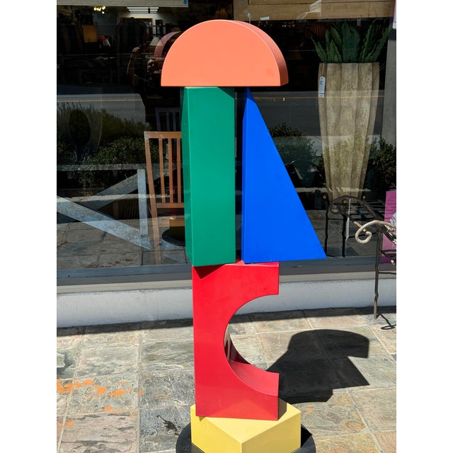 Richard Stark's "Childs Play 101" Steel Sculpture | Chairish