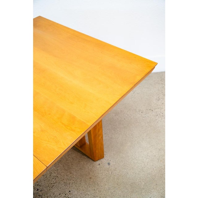 1950s Mid Century Modern Dining Table Conant Ball Russel Wright X3 Leaf ...