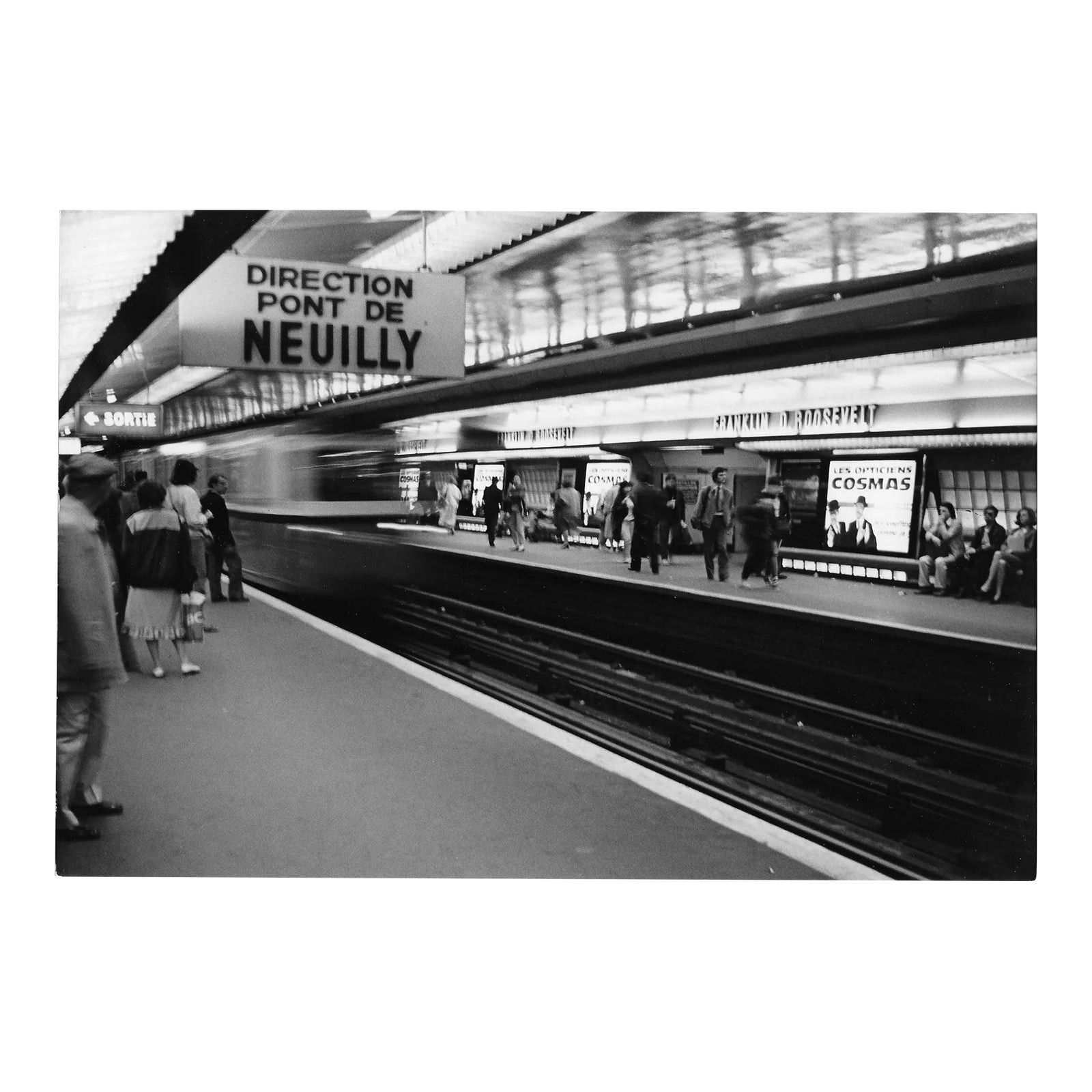 1984 Paris Metro Photograph | Chairish