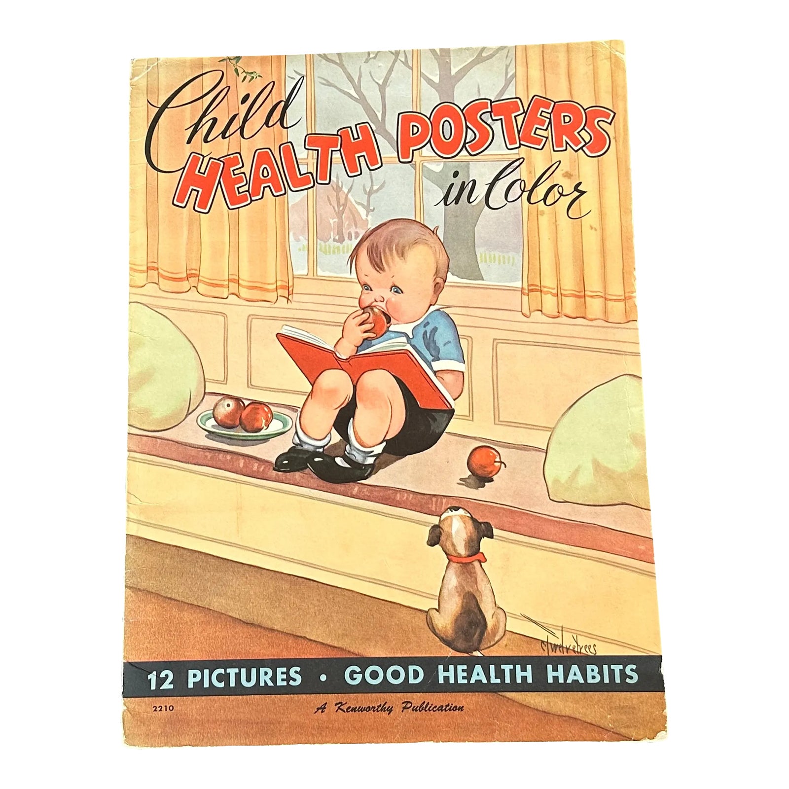 Vintage Children's School Classroom Poster Set | Chairish