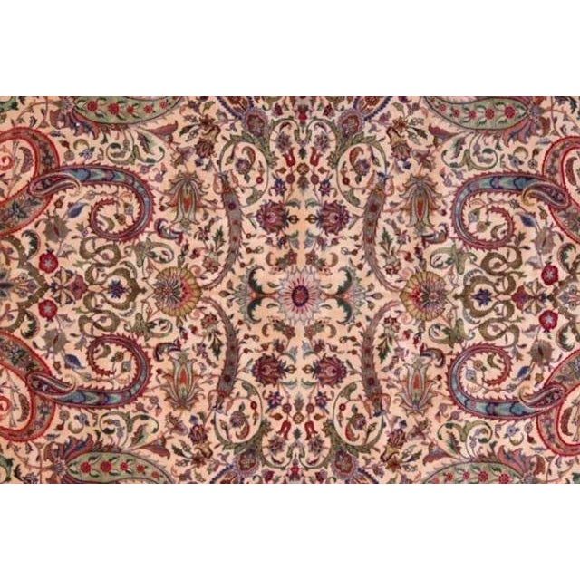 1970's Signed Persian Royal Tabriz Rug, 11'5" X 15'5" | Chairish