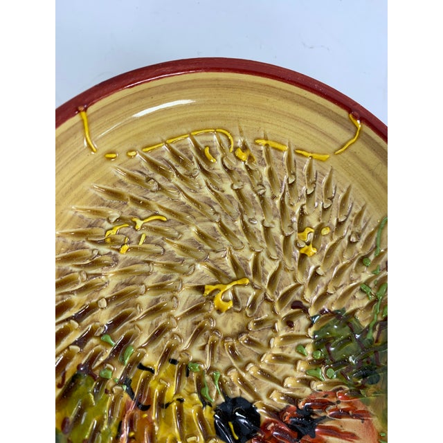 1990s Ceramica De Espana Grater Zester Pottery Plates, Signed - Pair of ...