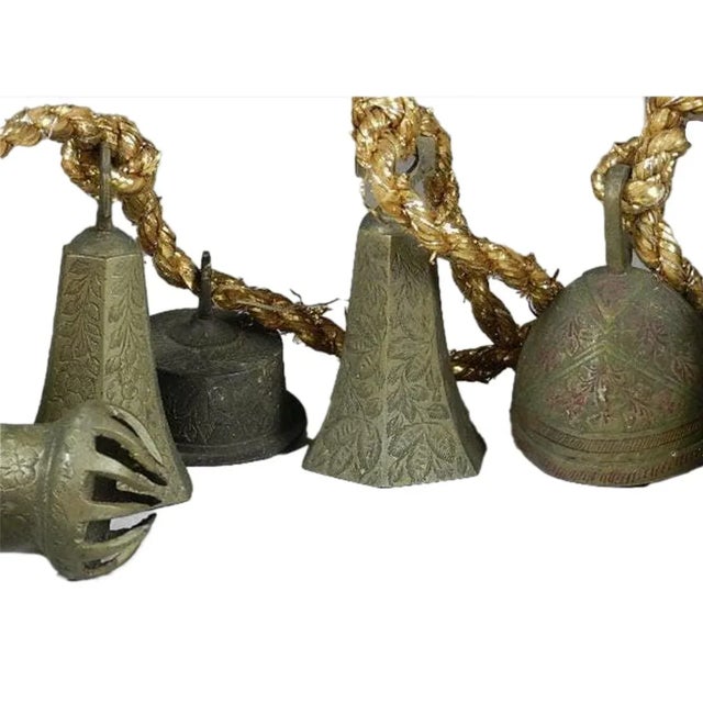 Vintage France Brass Bells- Set of 11 | Chairish