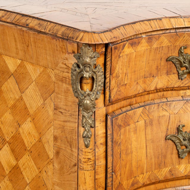 Swedish Rococo Marquetry Bombay Commode, Circa 1750-70 | Chairish