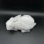 Vintage Porcelain White Rabbit Bunny | Chairish