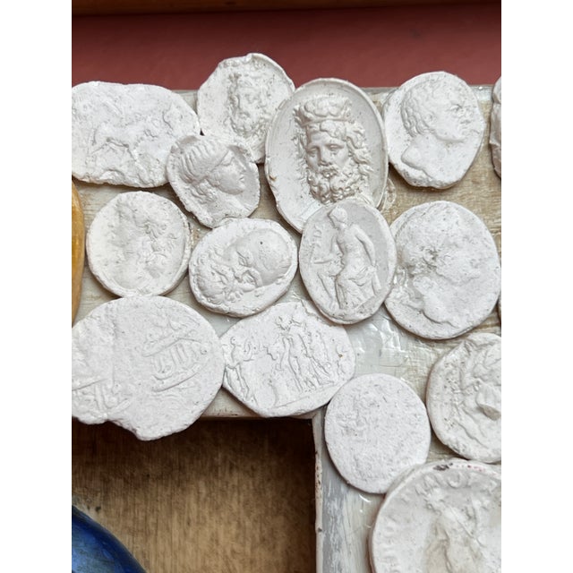 Grand Tour Style Roman Emperors Cameo in Miniature Intaglio Decorated ...
