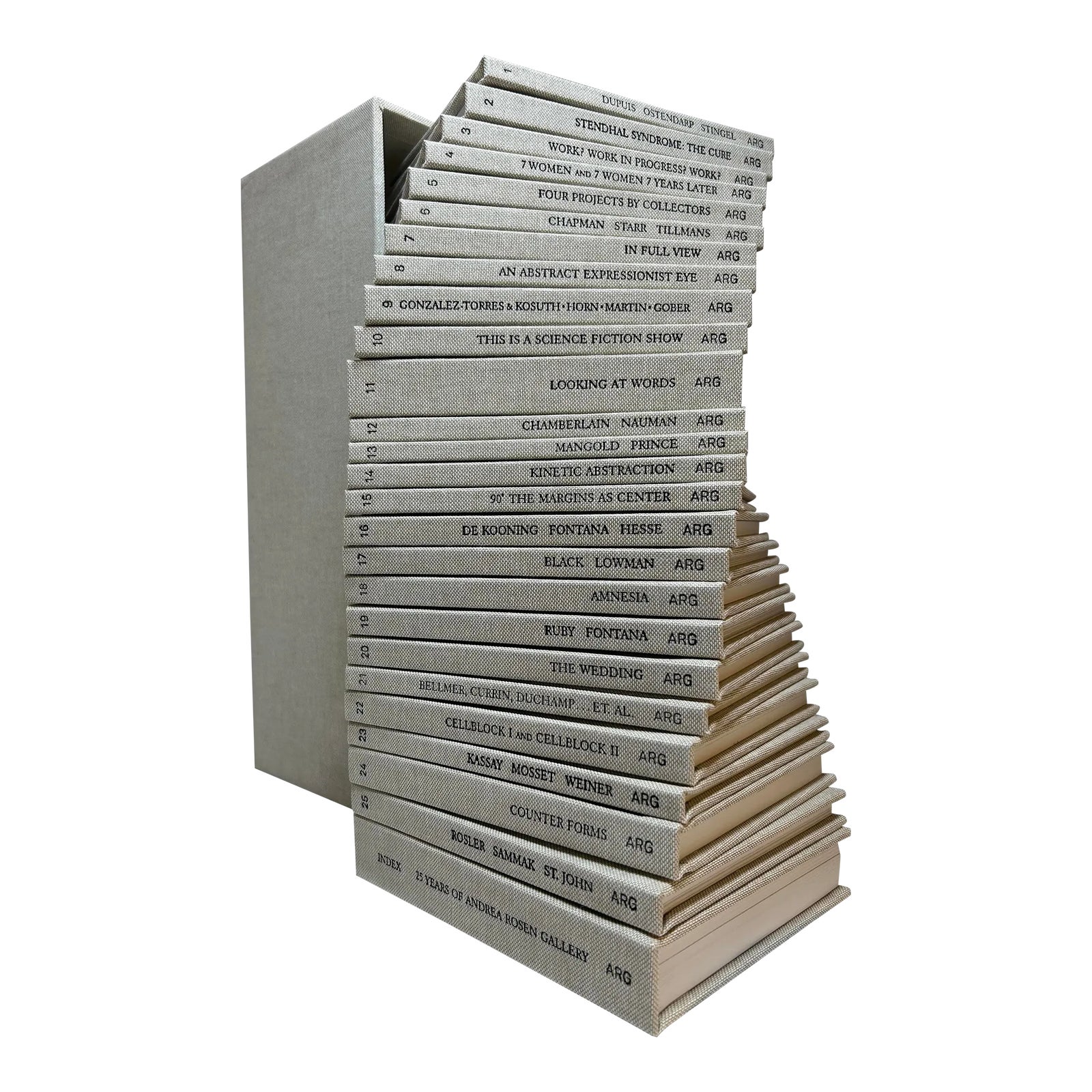 21st Century Illustrated Volume Set, 25 Years of Andrea Rosen Gallery ...