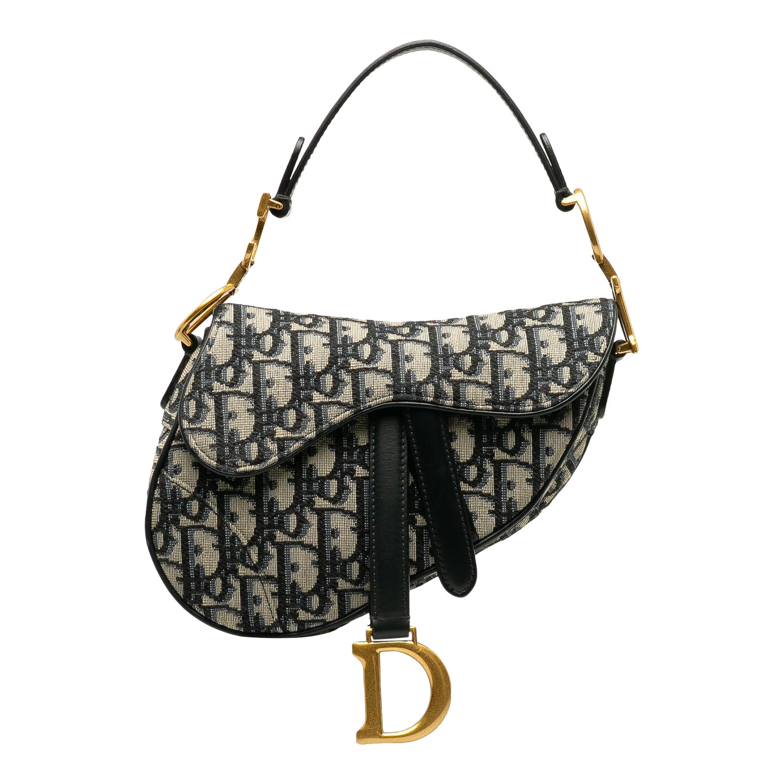 Dior Mini Oblique Saddle Satchel | Chairish