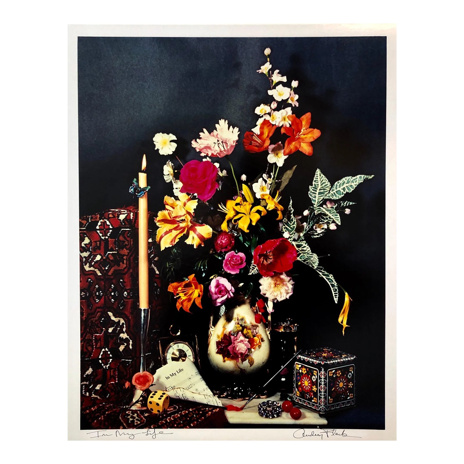 Audrey Flack, Pop Art Vintage Color Photograph Dye Transfer Print "In ...