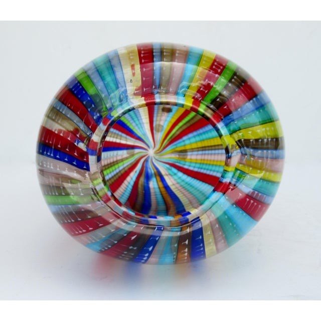 C.1970's Italian "Cenedese" Murano Signed, Large Hand-Blown Ovoid ...