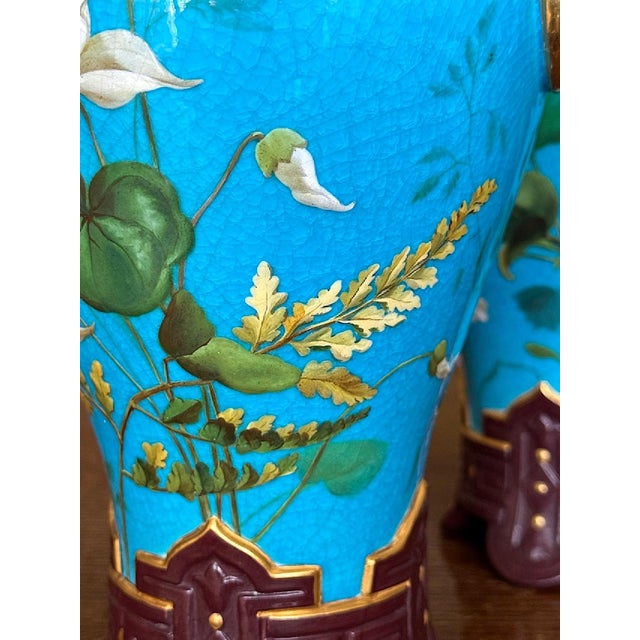 Christopher Dresser for Minton Museum Quality Aesthetic Period Blue ...