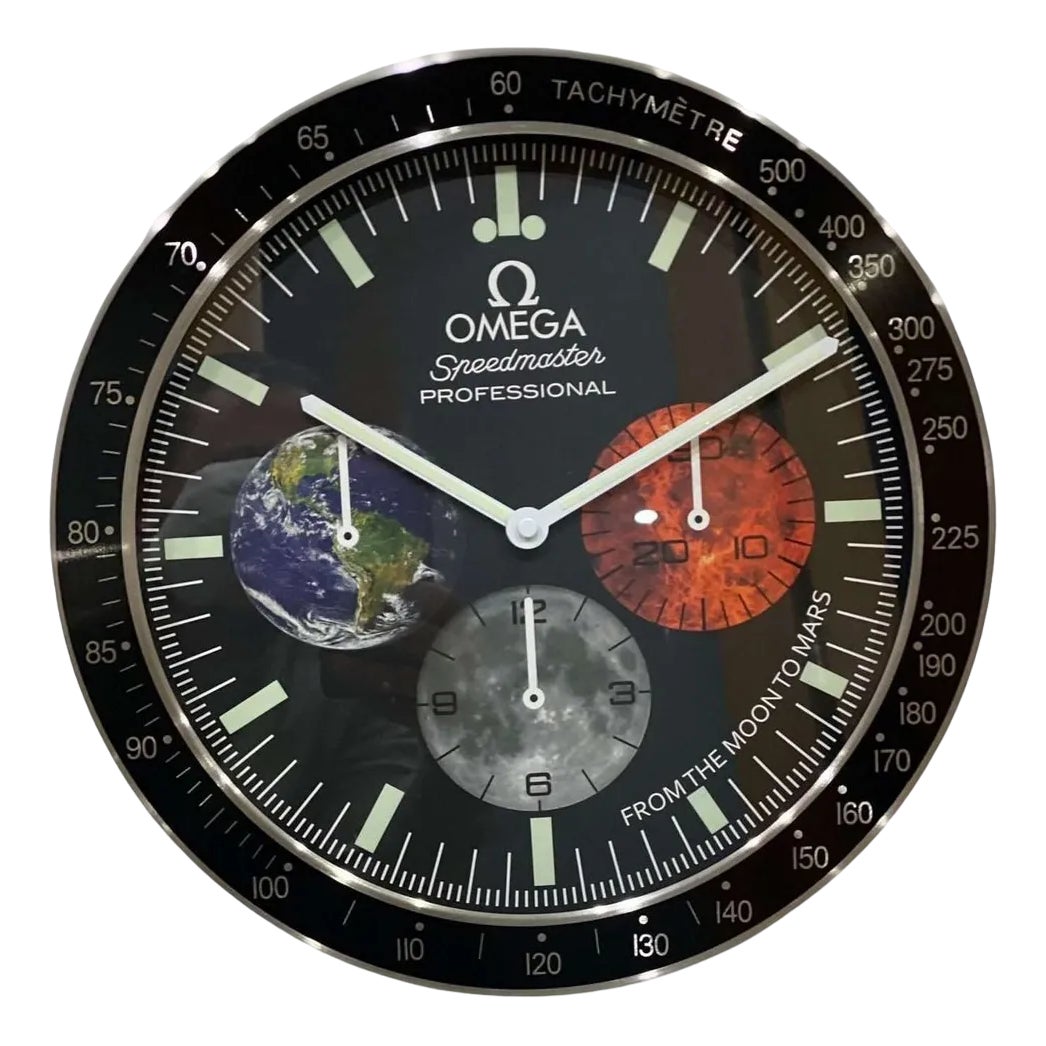 Speedmaster Professional Officially Certified Wall Clock from Omega ...