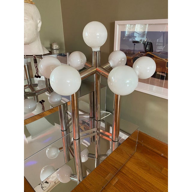 Space Age Atomium Table Lamp Designed by J. T. Kalmar, Vienna, 1970 ...