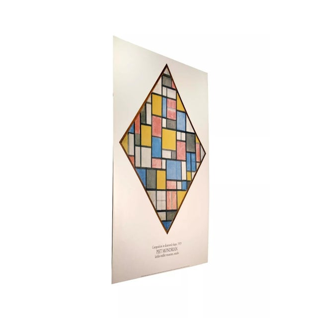 Piet Mondrian Composition in Diamond Shape, 1919 Lithographic ...
