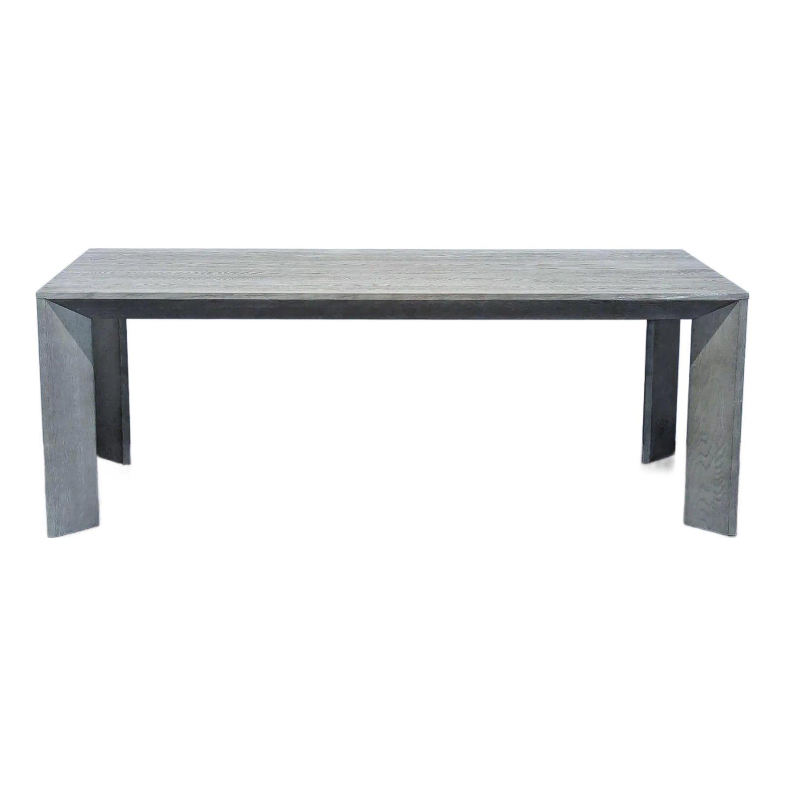 Restoration Hardware Arles Rectangular Dining Table | Chairish