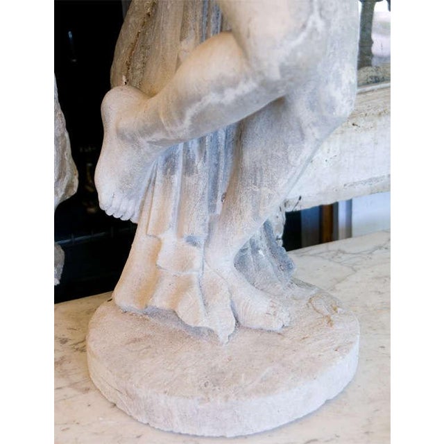 Limestone Statue | Chairish