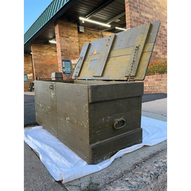 u.s. Army Tool Chest Circa Early 1900s | Chairish