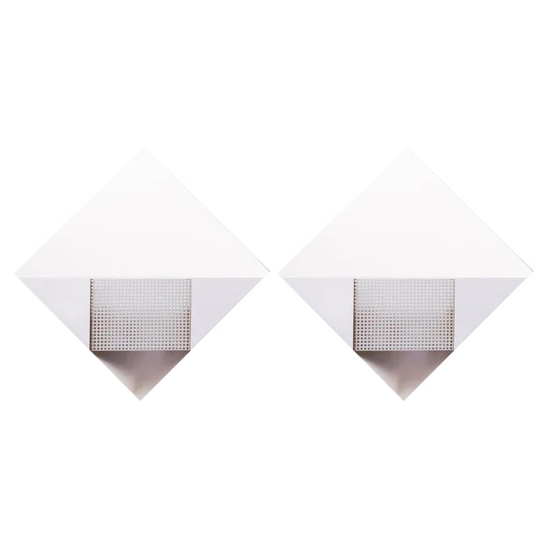 Rombo Wall Lights by Miguel Milá, Spain, 1984, Set of 2 | Chairish