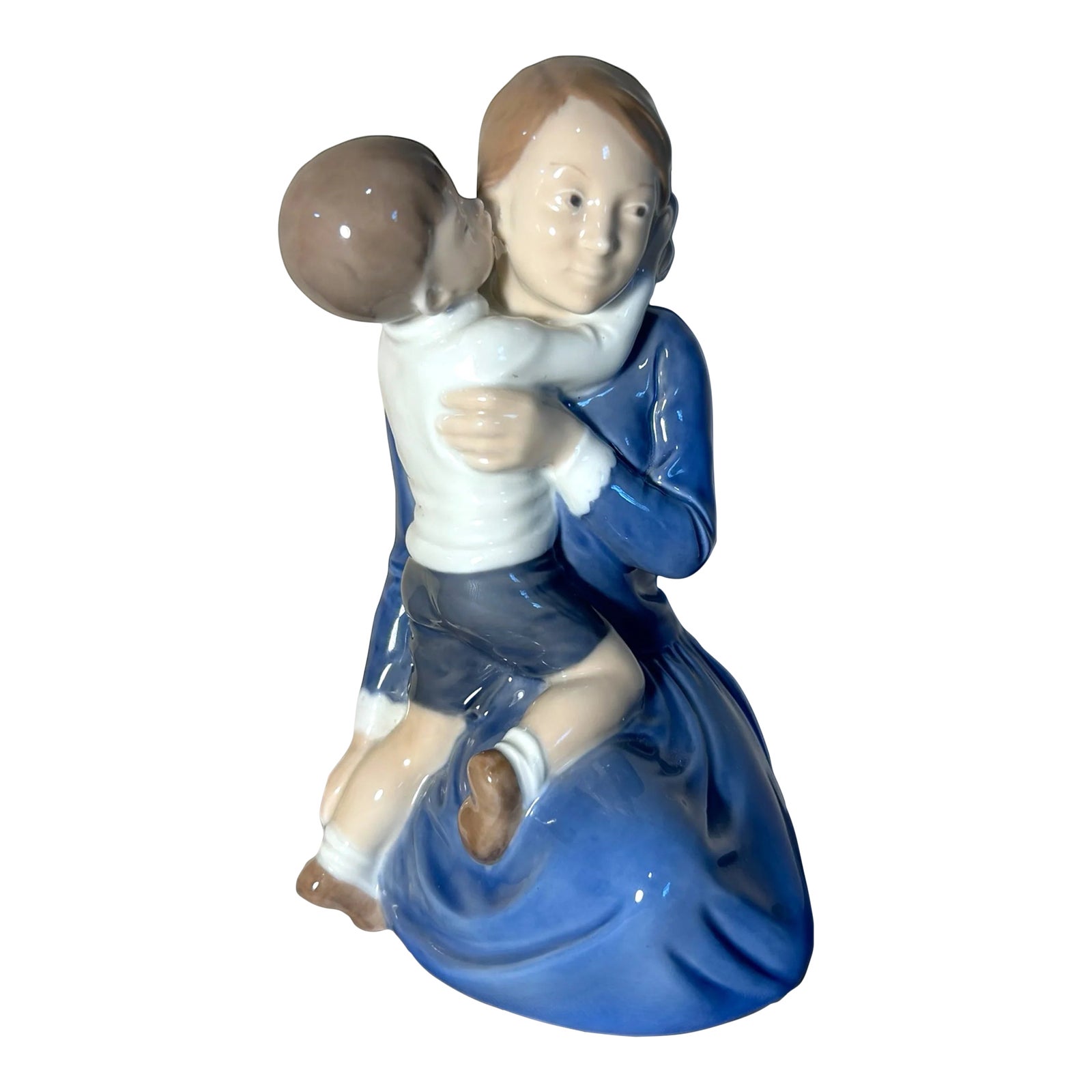 Vintage 1965 Danish Royal Copenhagen Porcelain Mother With Child ...