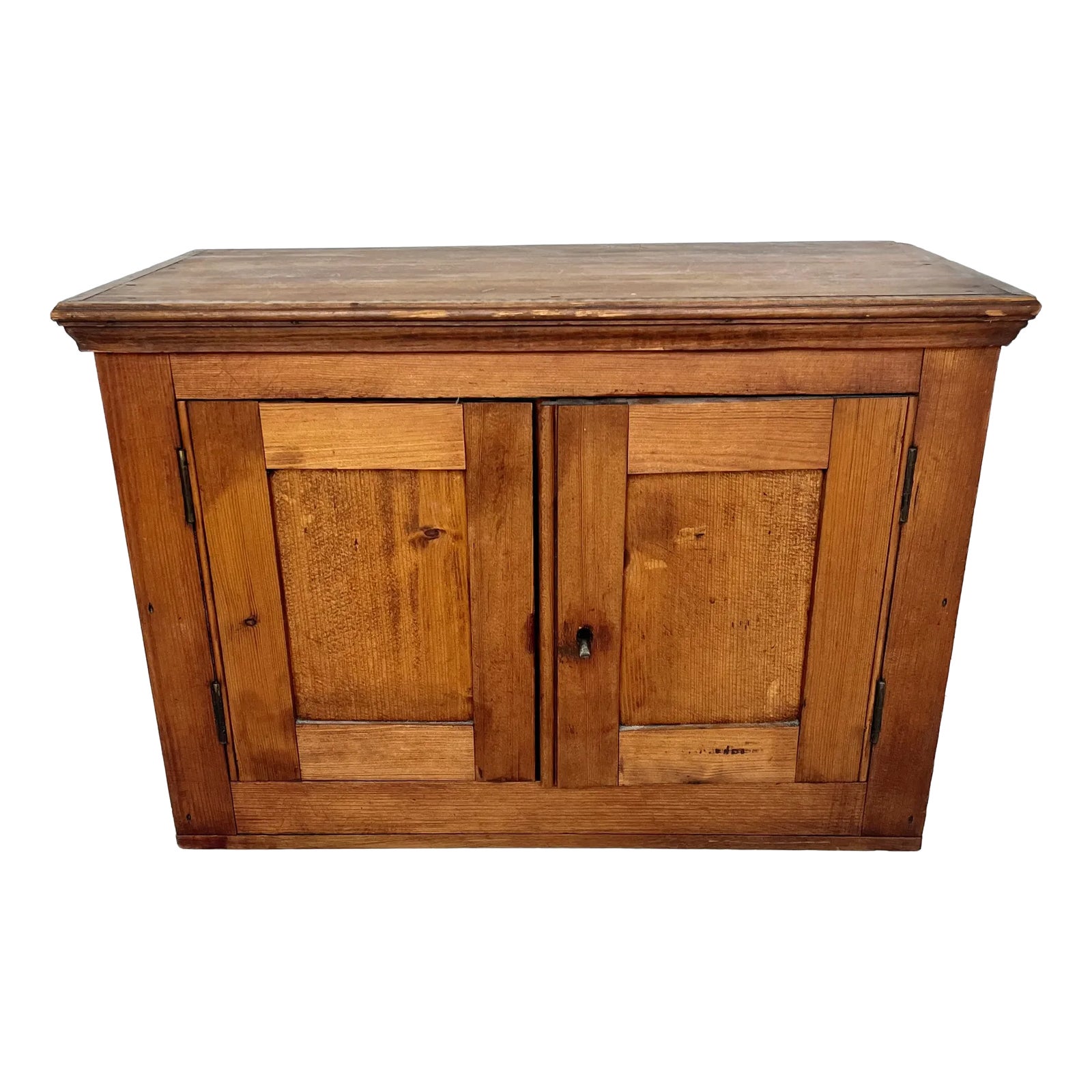 Early 20th Century Antique Handcrafted Wood Table Top Display Cabinet ...