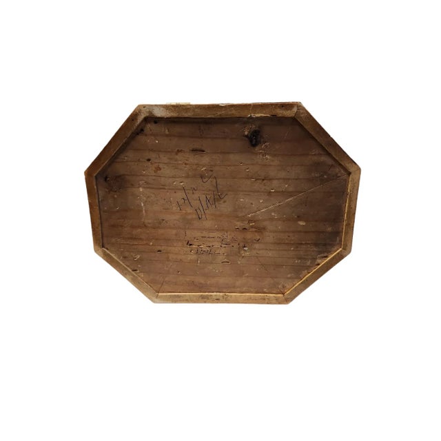 Early 1800s Georgian English Octagonal Work Box | Chairish