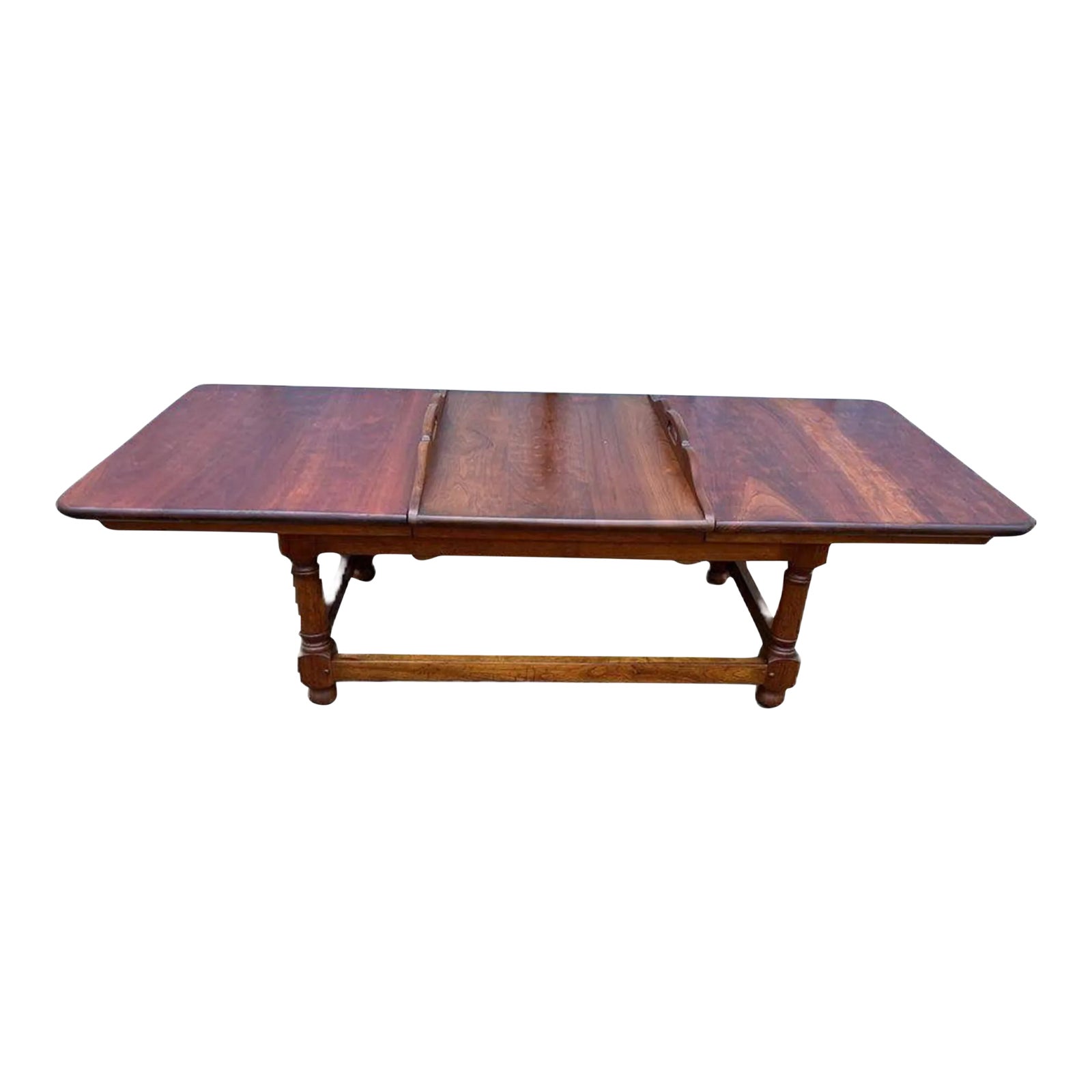 1950s Stickley Solid Maple Extending Coffee Tray Table | Chairish