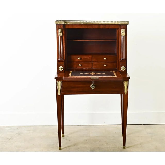 French 19th Century Petite Empire Secretary | Chairish
